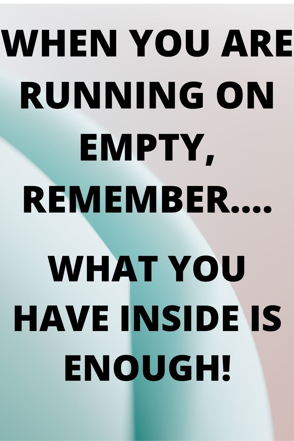 WHAT TO DO WHEN YOU FEEL EMPTY! - Radiantly Resurging